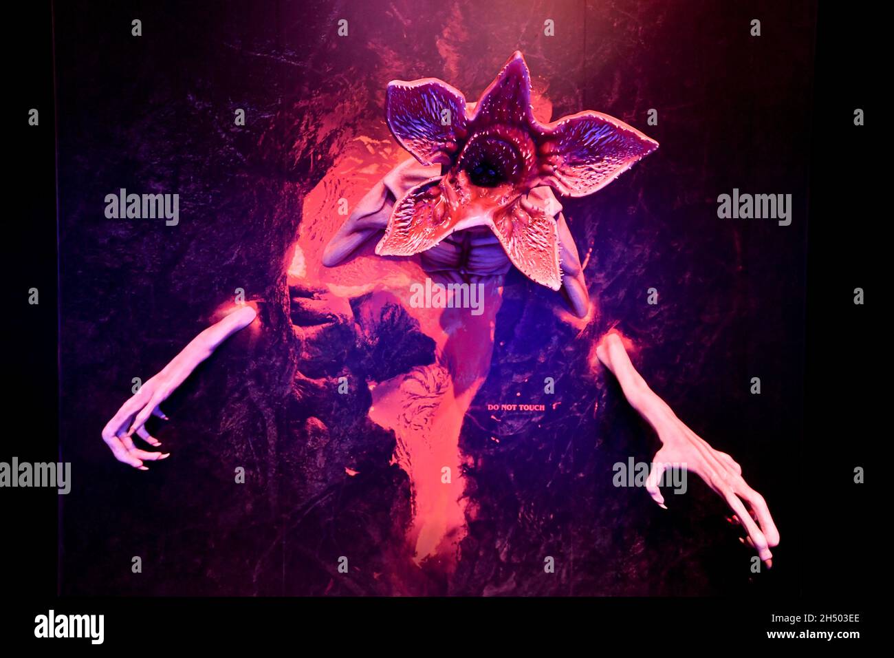 A view of the Stranger Things pop-up store presented by Netflix located ...