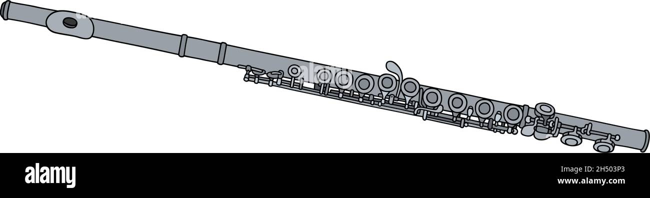 Hand drawing of a classic flute Stock Vector Image & Art - Alamy