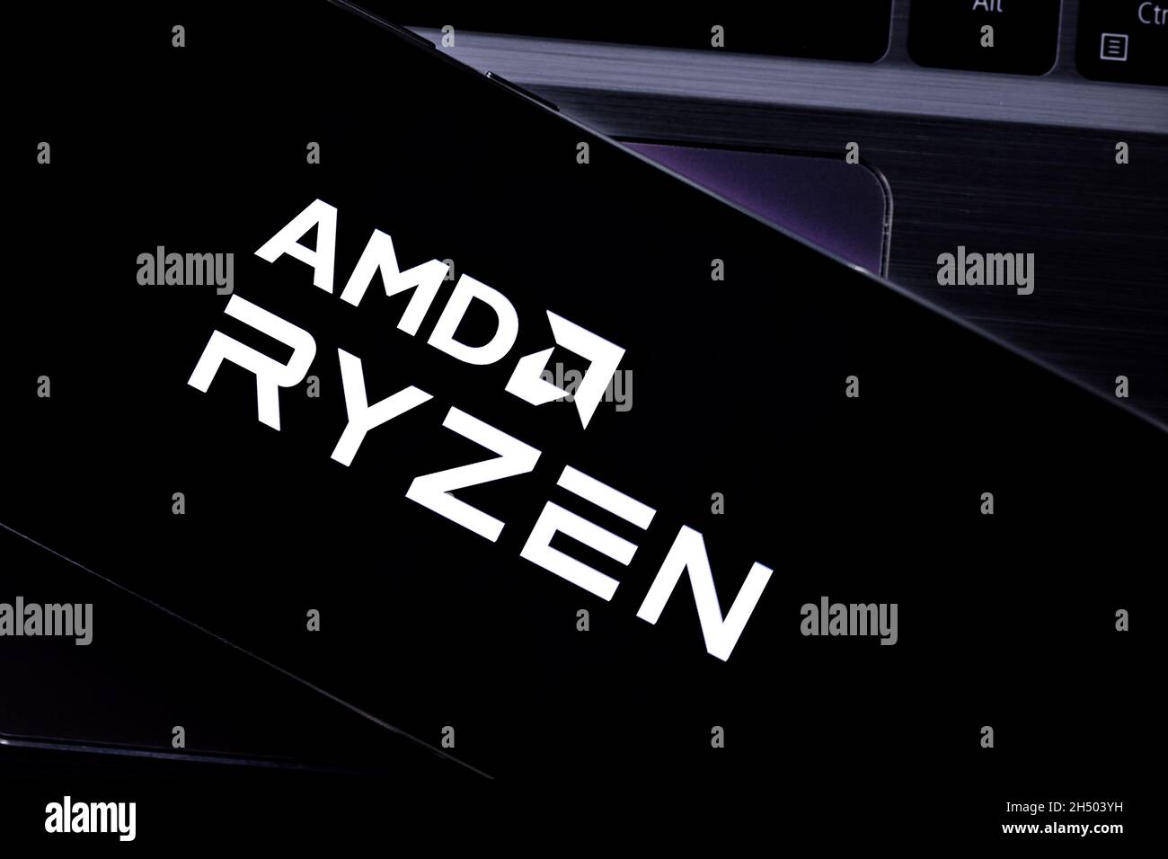 Amd logo design hi-res stock photography and images - Alamy