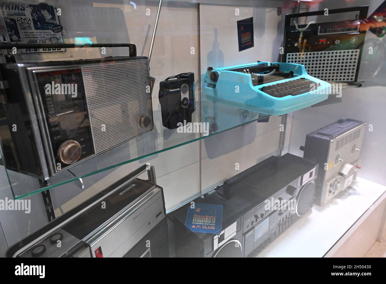 A view of the Stranger Things pop-up store presented by Netflix located ...