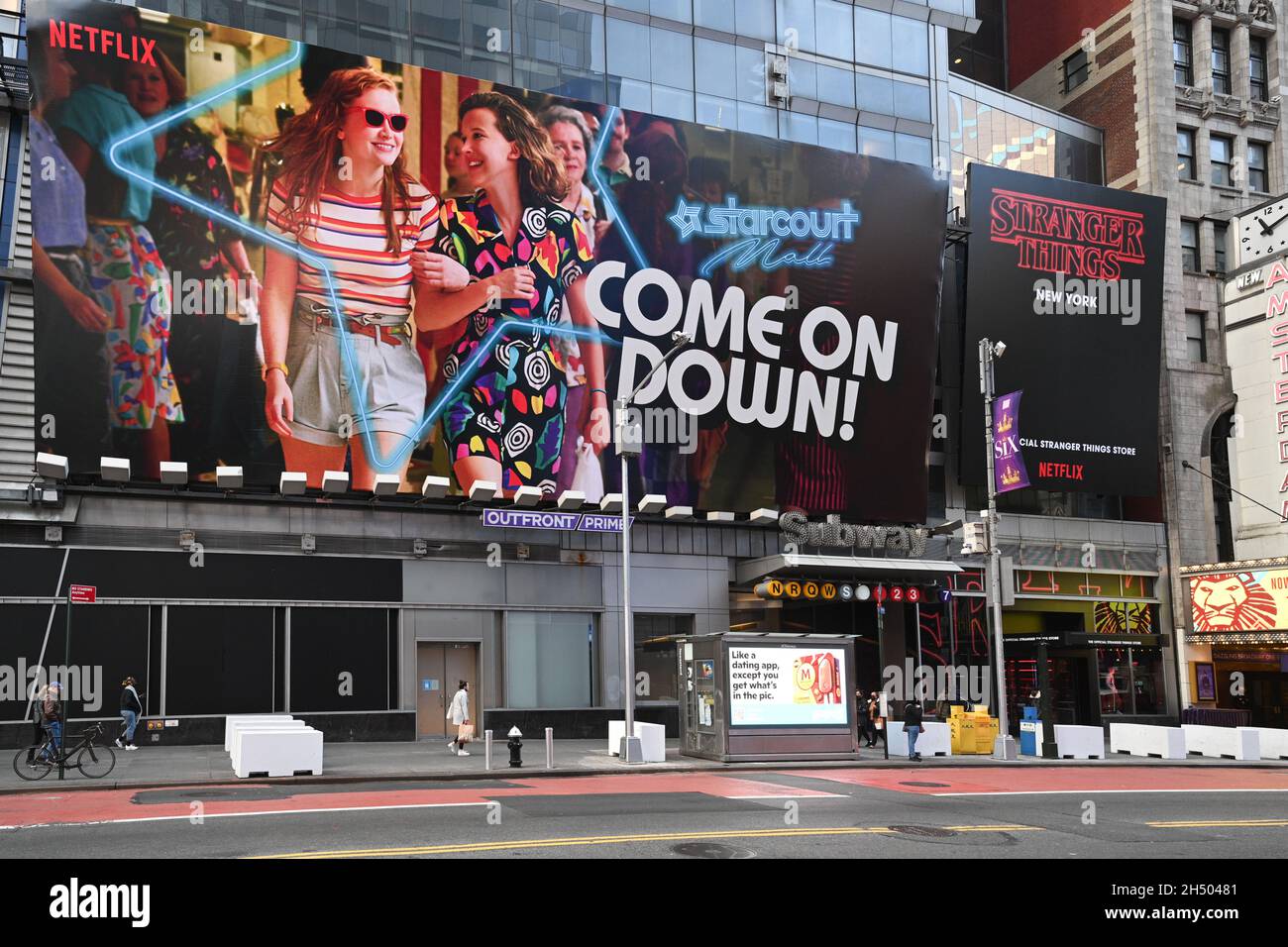 A view of the Stranger Things pop-up store presented by Netflix located ...