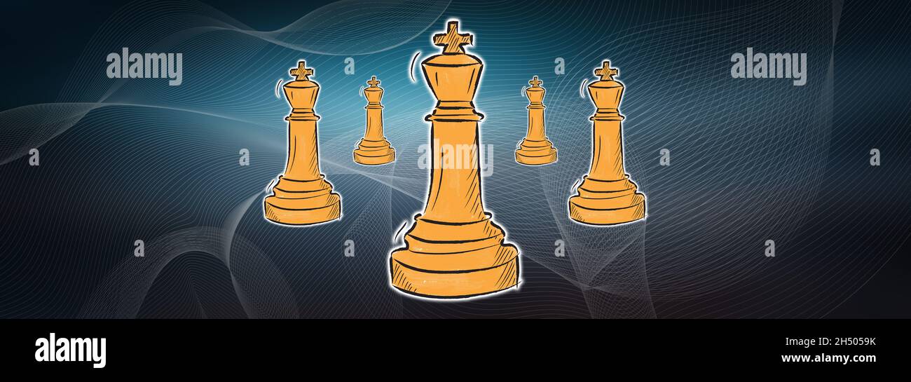 Illustration of a strategy concept Stock Photo - Alamy