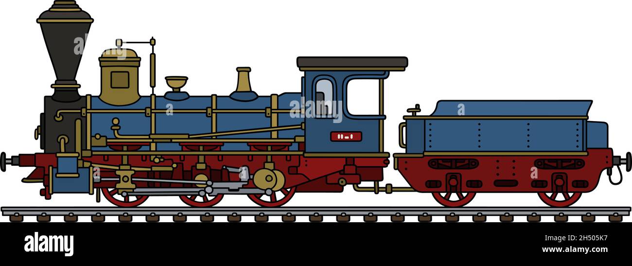 Steam locomotive coal car Stock Vector Images - Alamy