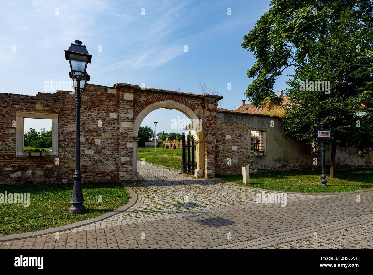 The old fortress of Alba Iulia in Romania Stock Photo - Alamy