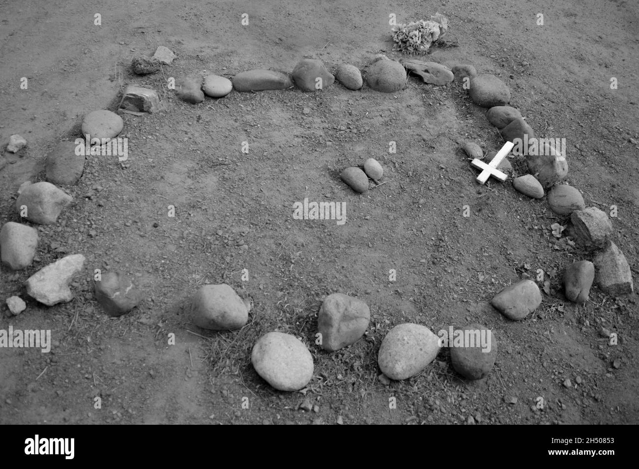 Dead Graves Black and White Stock Photos & Images - Alamy