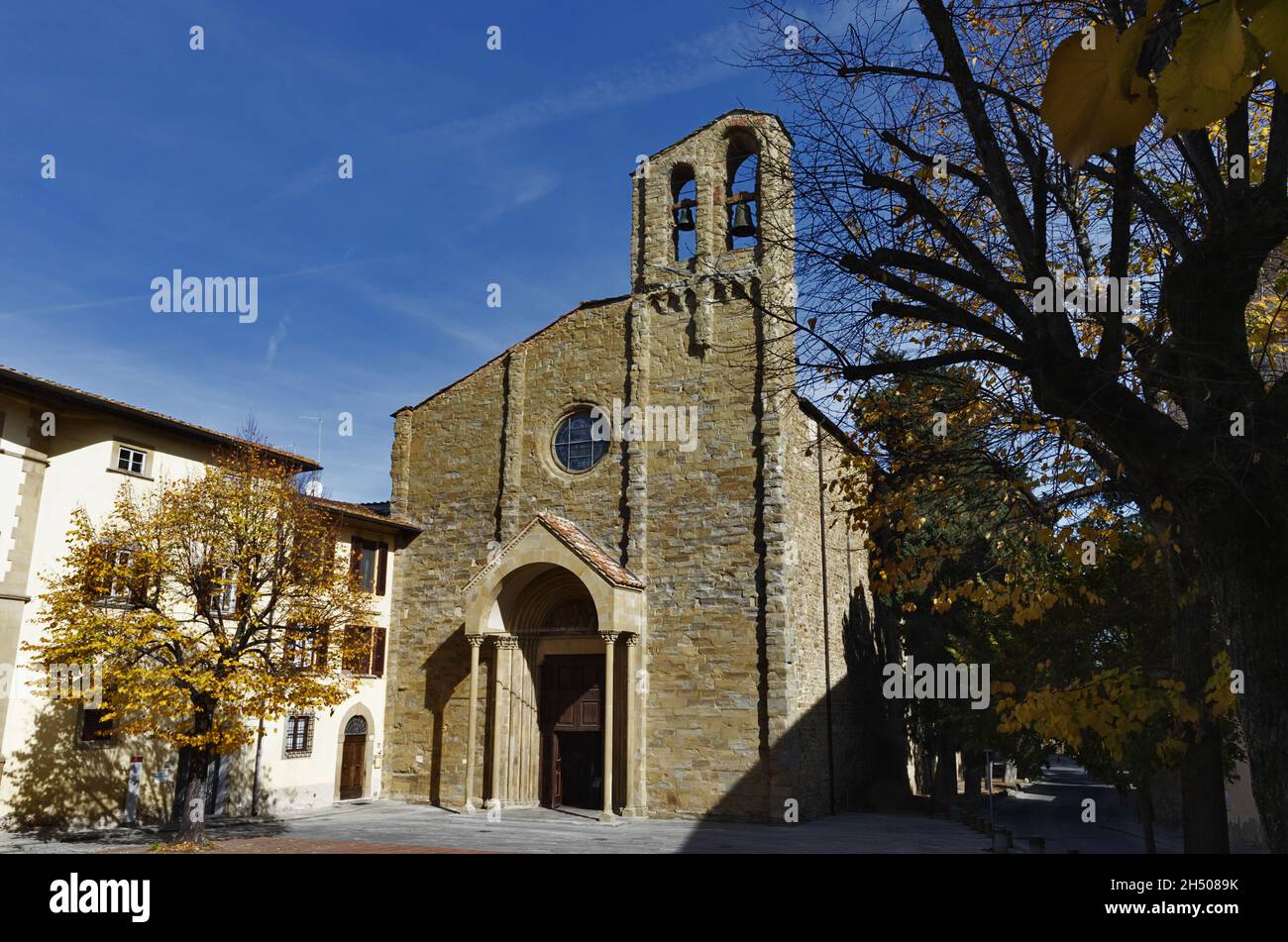 Arezzo , Italy ,church of San Domenico Stock Photo - Alamy