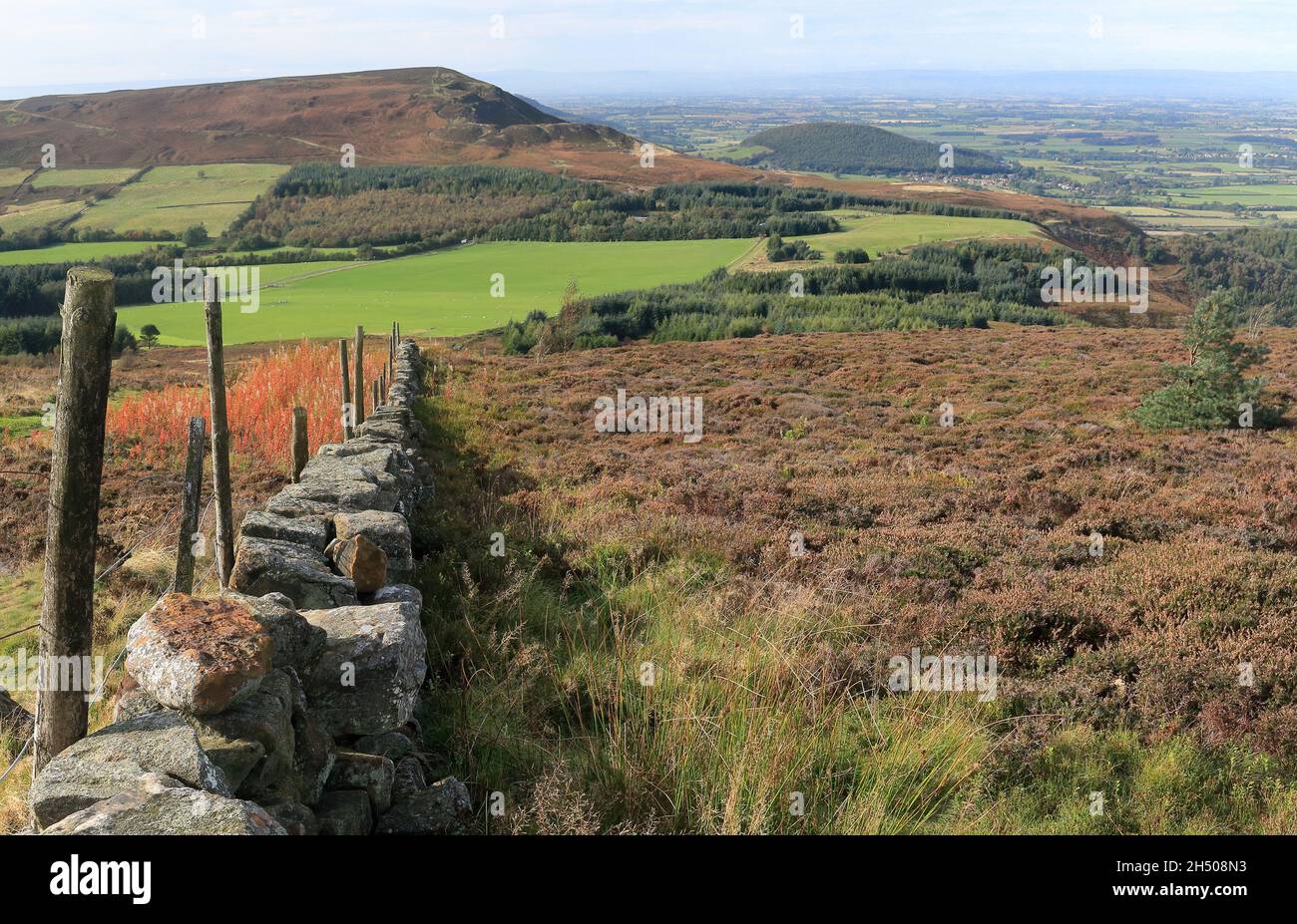 The Cleveland Hills near Lord Stones, North Yorkshire Stock Photo - Alamy