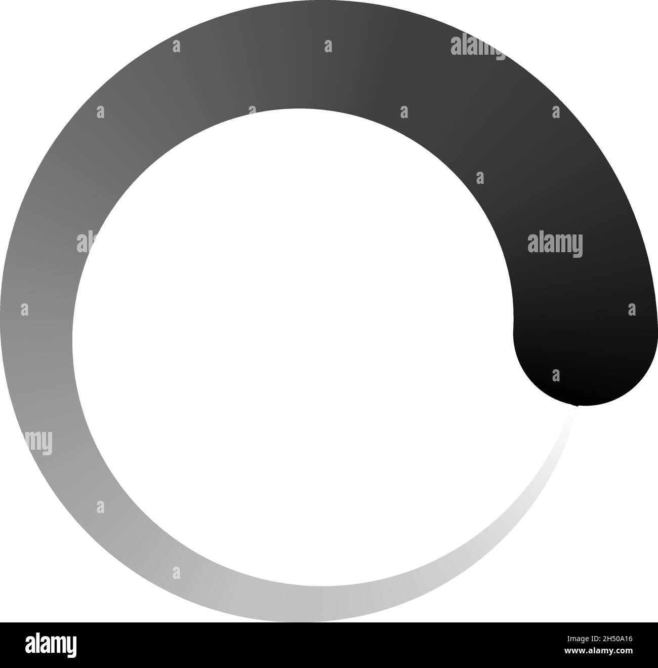 Progress, steps, phases indicator. Preloader, buffer shape. Circle, circular loading icon ...