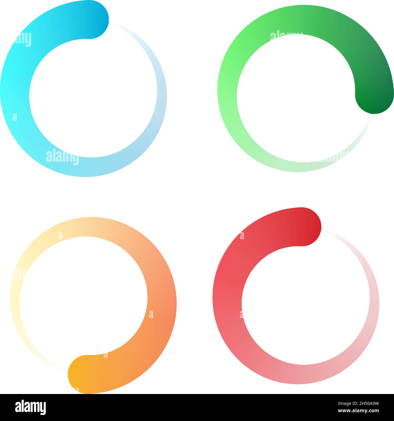 Progress Steps Phases Indicator Preloader Buffer Shape Circle Circular Loading Icon