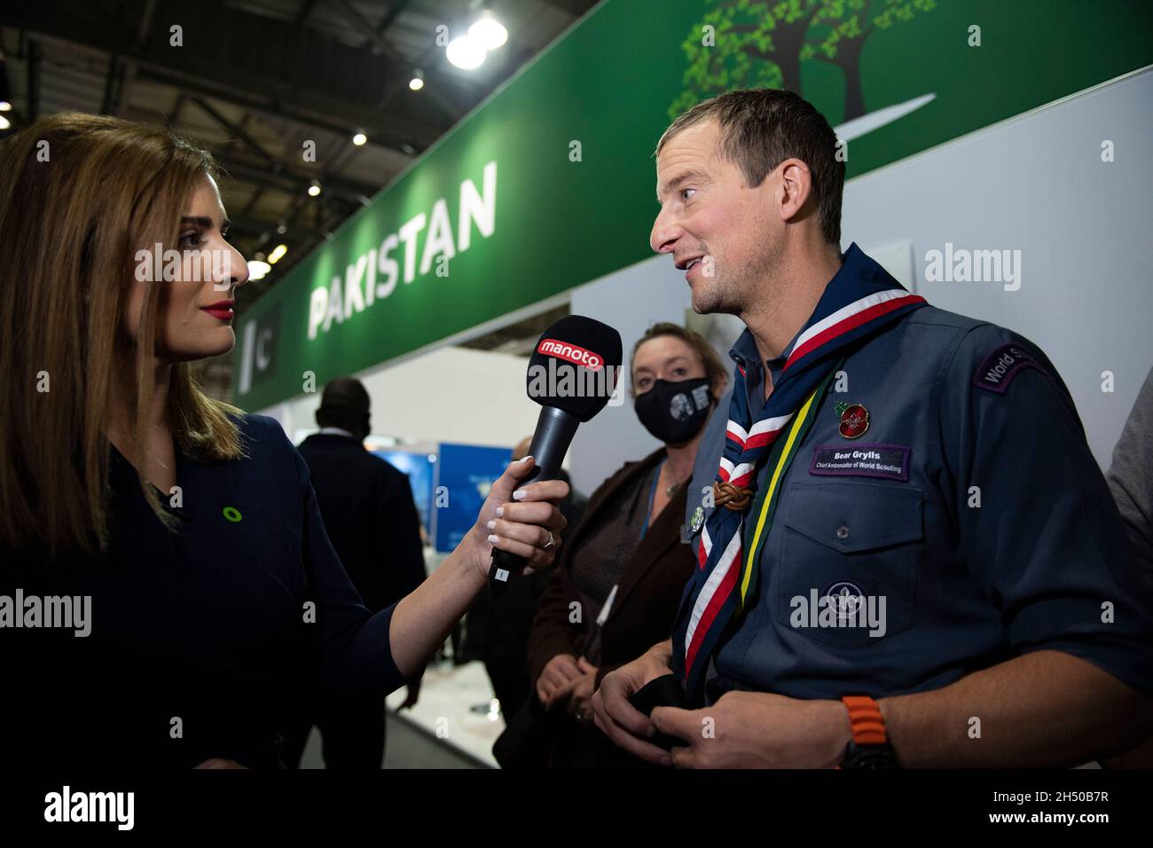Glasgow, Scotland, UK. 5th Nov, 2021. PICTURED: Bear Grylls OBE ...