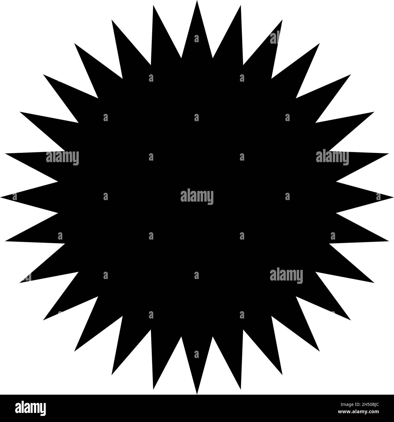 Starburst, sunburst price tag, label. Empty, blank price flash for ...