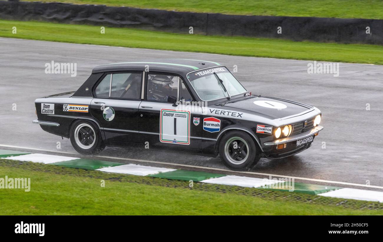 1974 Triumph Dolomite Sprint with driver Patrick Watts during the Gerry ...