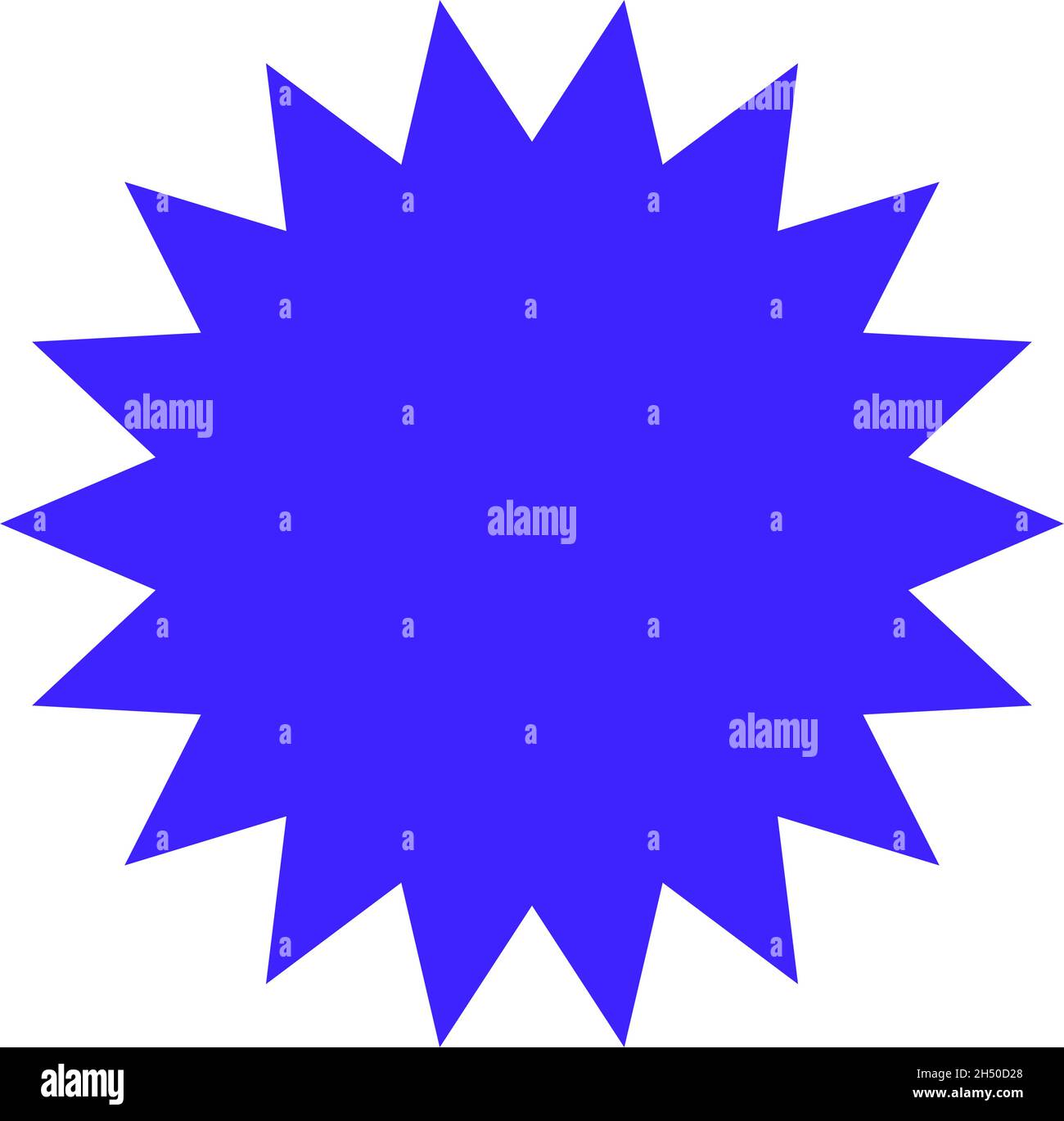 Starburst, sunburst price tag, label. Empty, blank price flash for ...