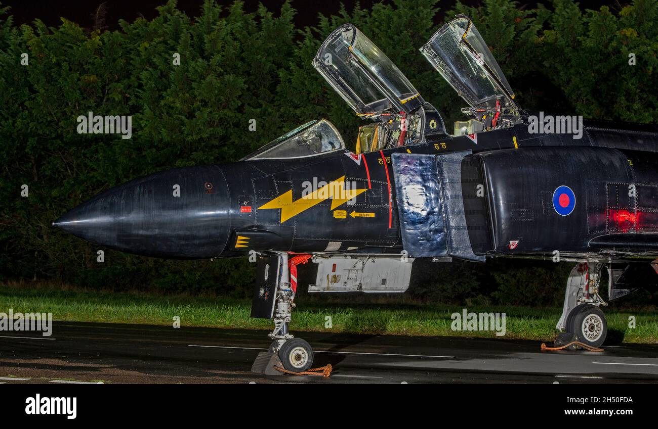 McDonnell Douglas Phantom F-4K (FG-1) XV582 "Black Mike Stock Photo - Alamy