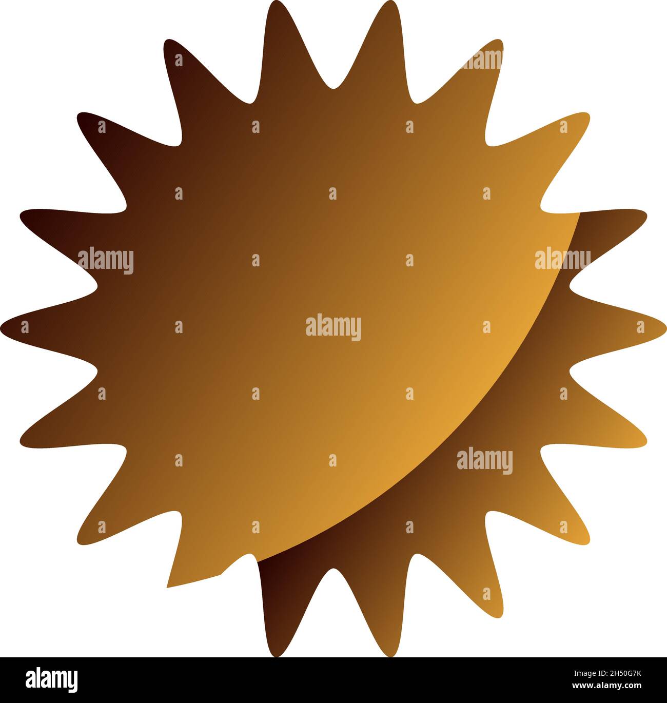 Starburst, sunburst price tag, label. Empty, blank price flash for ...
