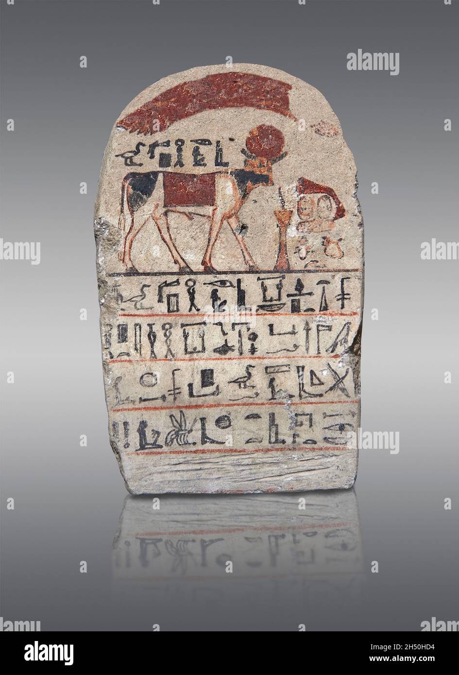 Ancient Egyptian stele of Apis, 664-395 BC, 16th Dynasty, Saqqara ...