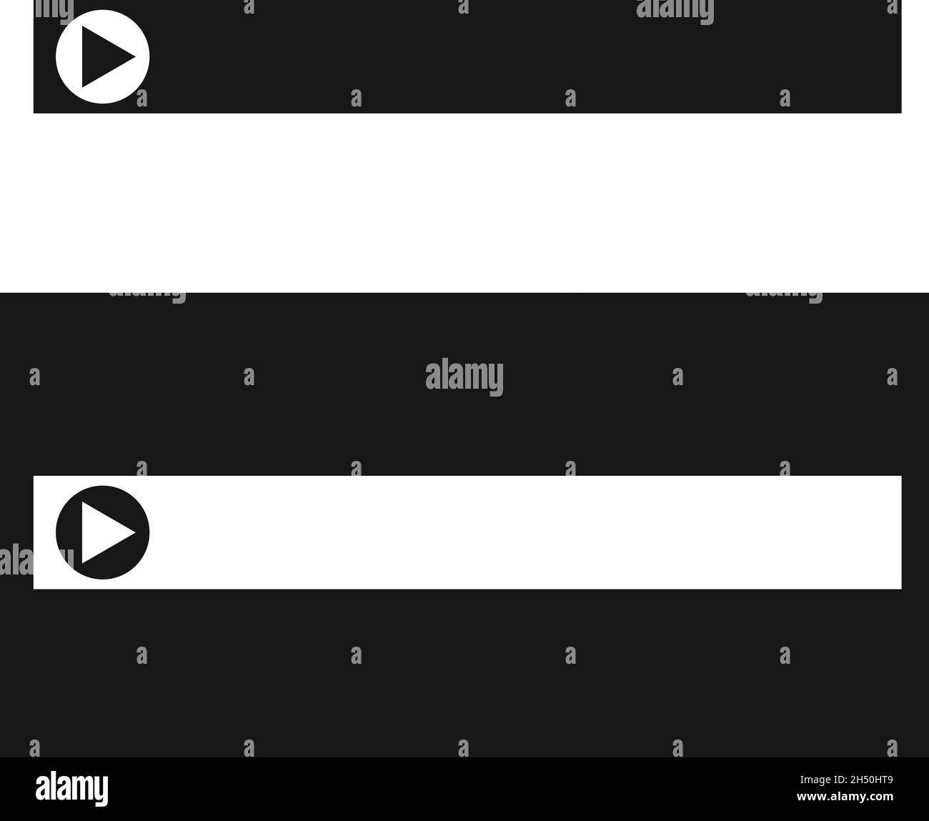 Web button, banner, plaque, bar design element for your text message ...