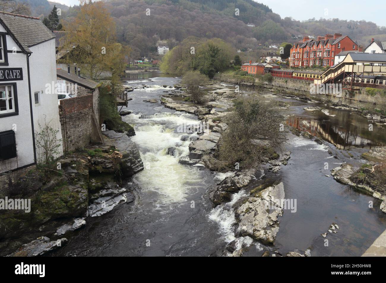 Llangollen, North Wales Stock Photo - Alamy