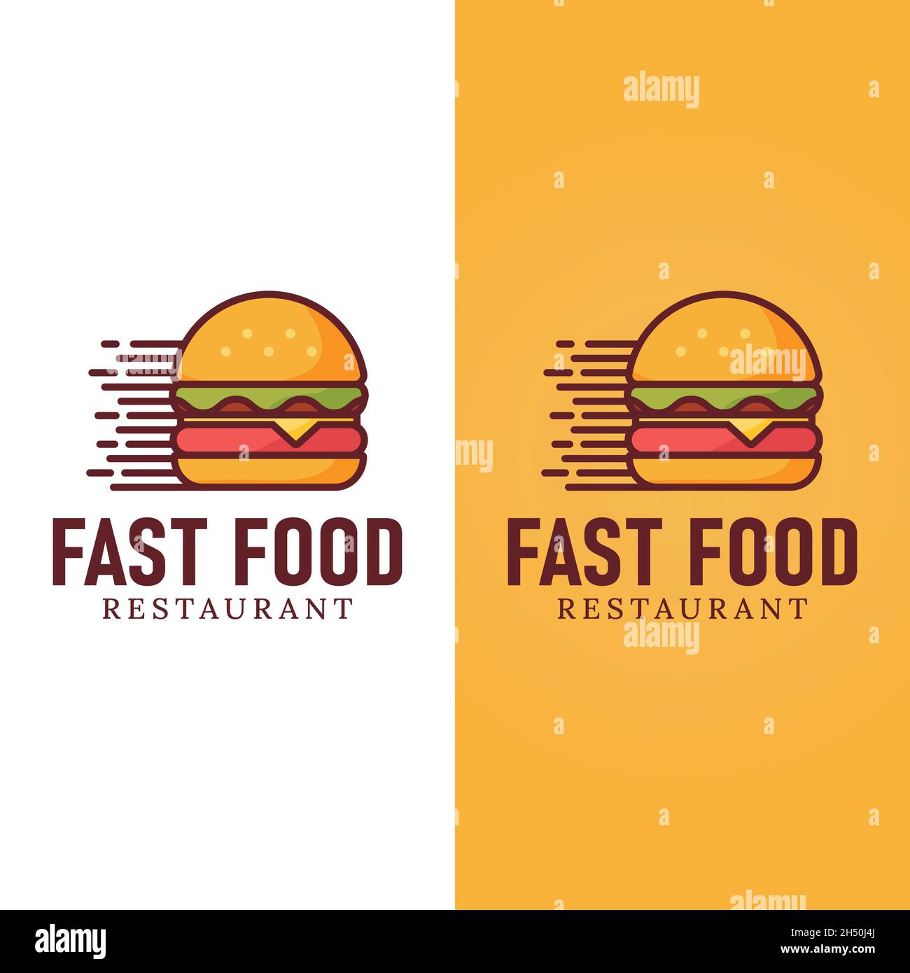Orange Food Logos