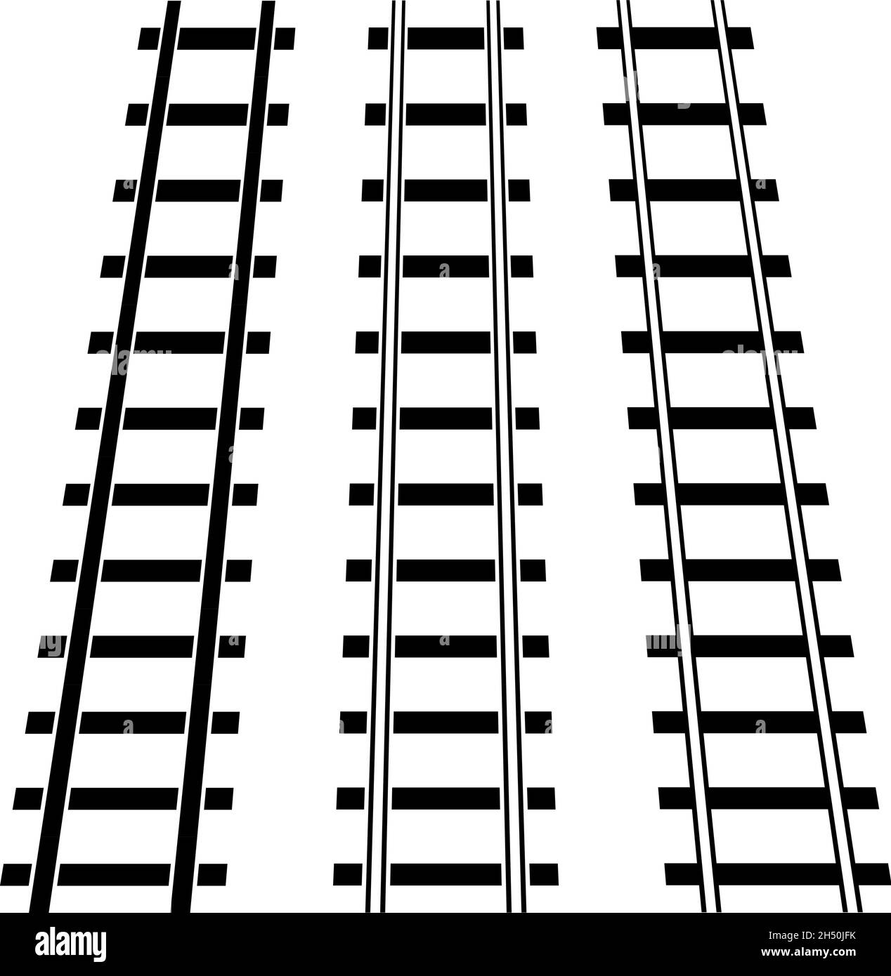 Railway Track Clip Art 3,807 Railroad Tracks And Black And White Clip