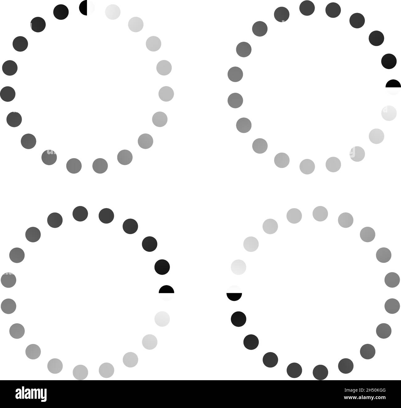 Level indicator progress bar element Black and White Stock Photos ...