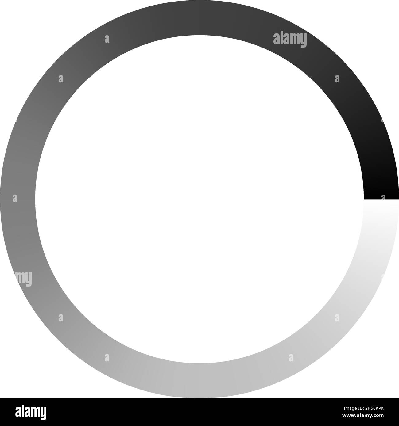 Progress, steps, phases indicator. Preloader, buffer shape. Circle, circular loading icon ...