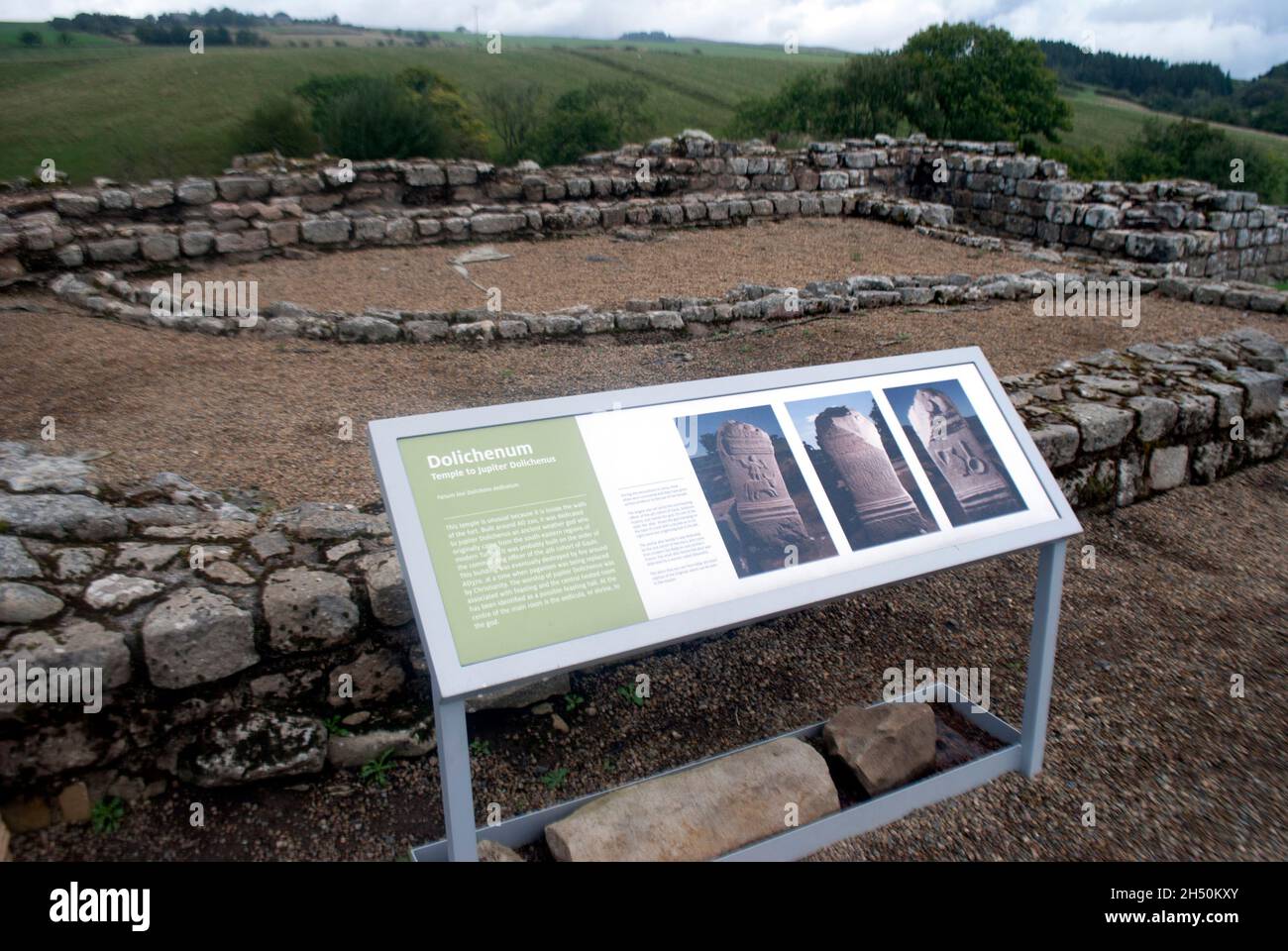 Sign for Dolichenum Temple to Jupiter Dolichenus Excavated Roman ruins ...