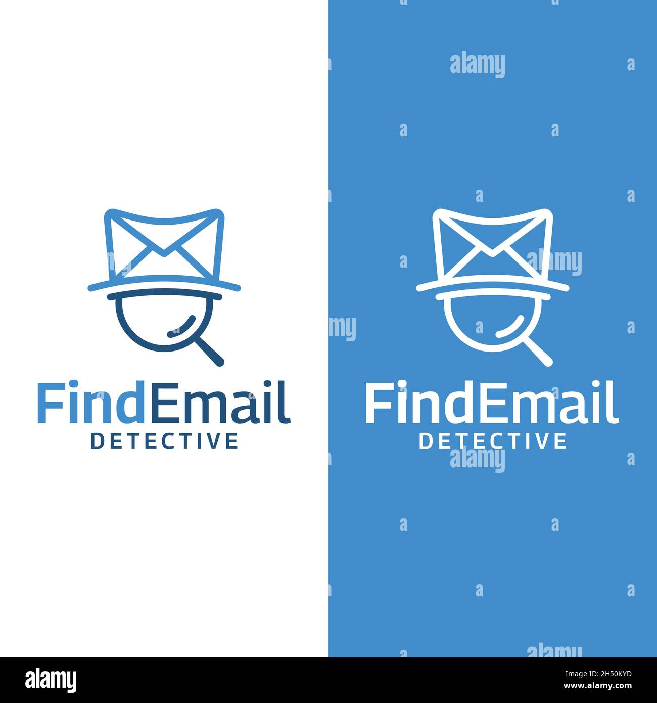 Detective logo hi-res stock photography and images - Alamy