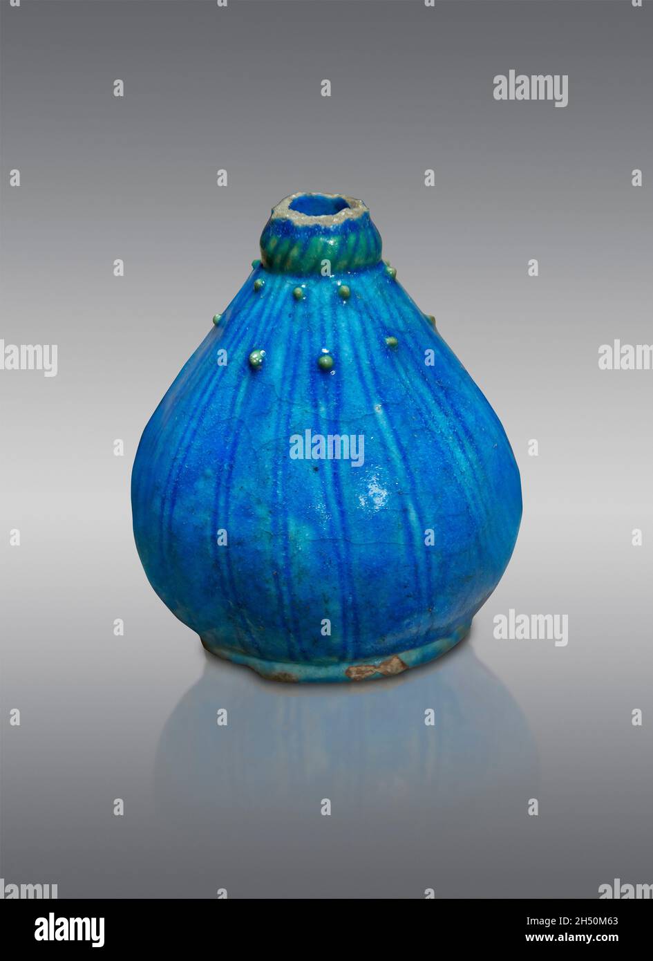 Roman Egyptian glazed lotus seed pot shaped pot 30-395 AD, made in ...