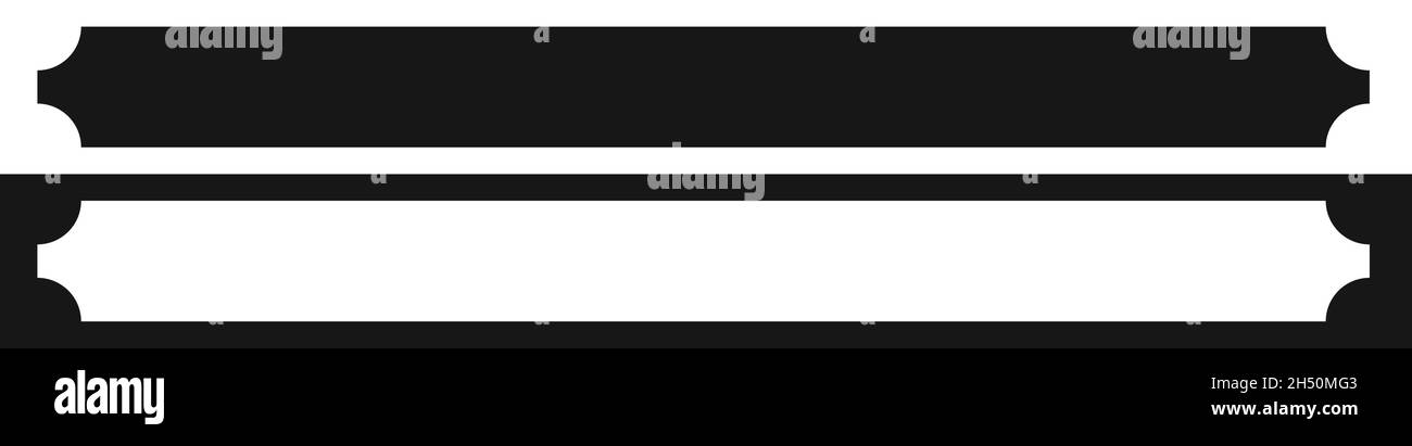 Web, print button, banner, plaque, rectangle, horizontal bar design ...