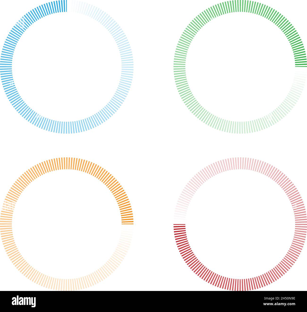 Progress, steps, phases indicator. Preloader, buffer shape. Circle ... Progress, steps, phases indicator. Preloader, buffer shape. Circle ...