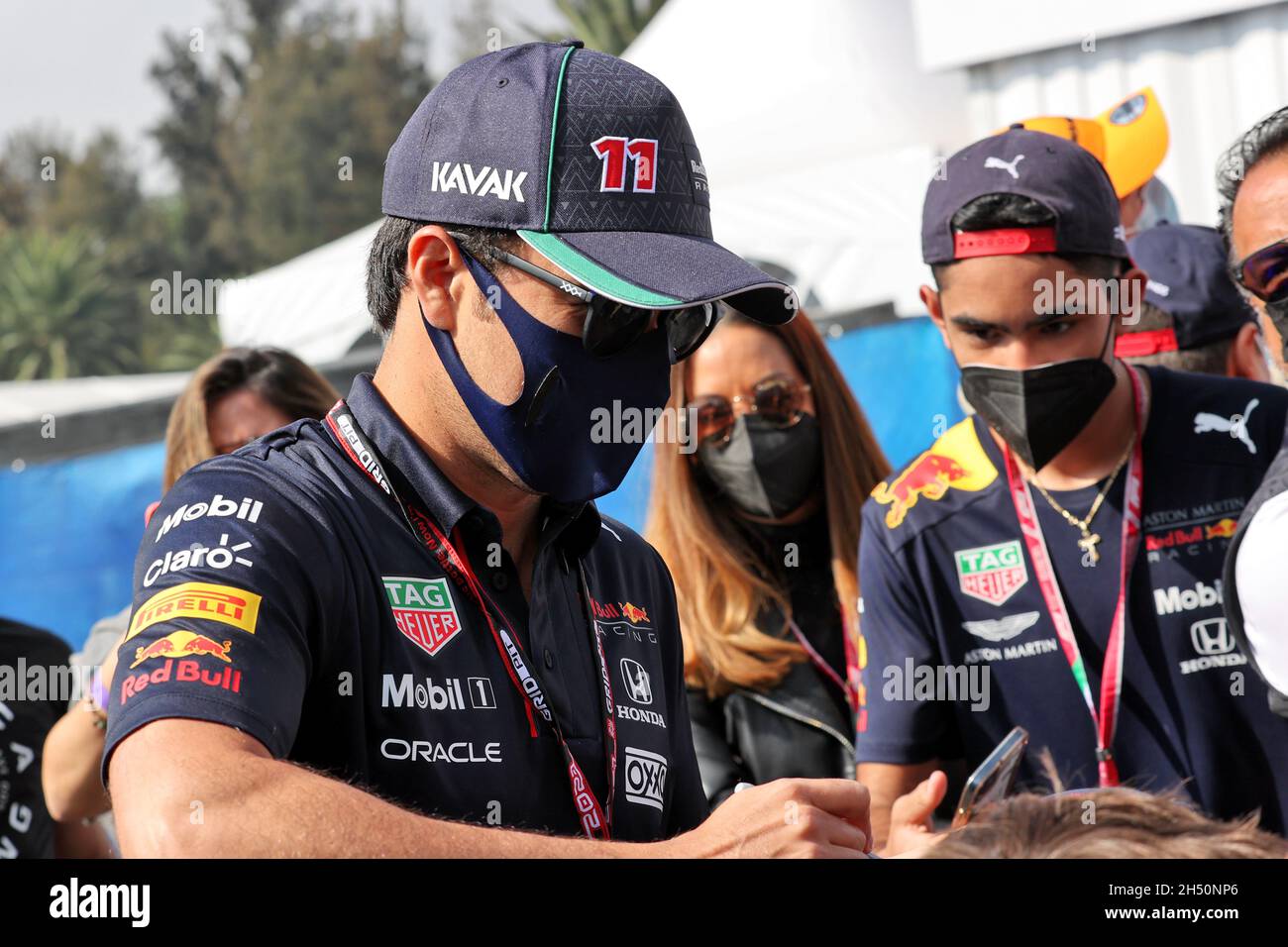 Mexico City, Mexico. 05th Nov, 2021. Sergio Perez (MEX) Red Bull Racing ...