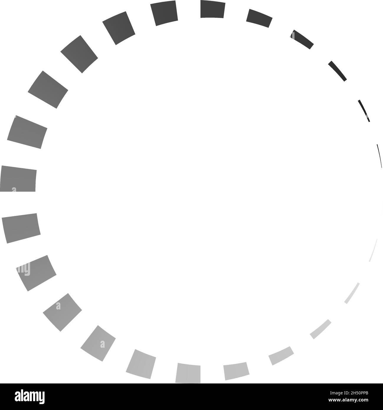 Progress, steps, phases indicator. Preloader, buffer shape. Circle, circular loading icon ...