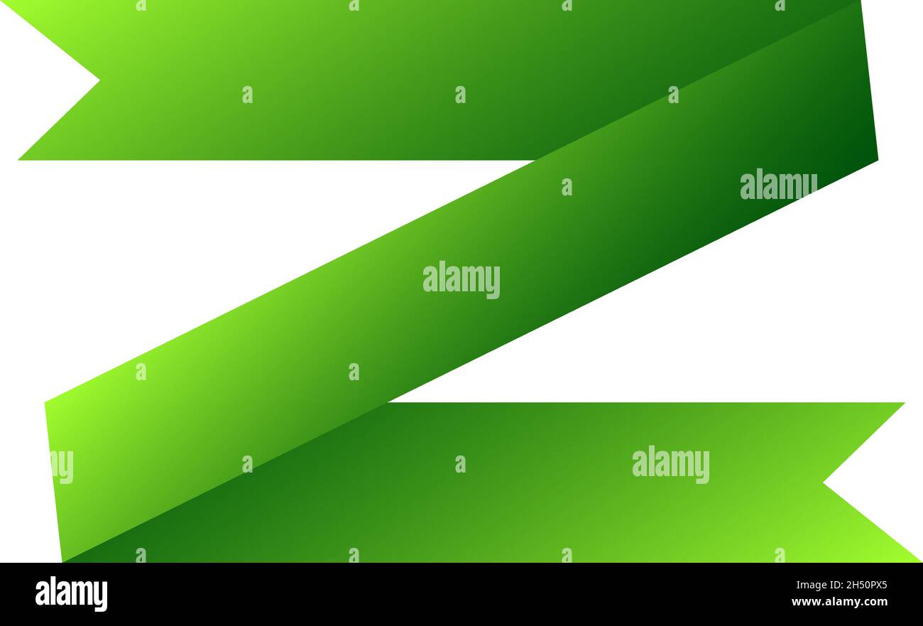 Banner, ribbon horizontal shape, design element - stock vector ...