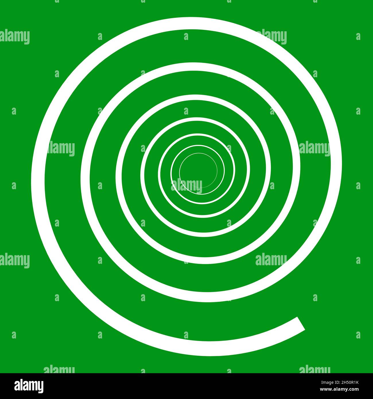 Spiral, swirl, twirl element. Bine, tendril shapes. Curly, curvy and ...