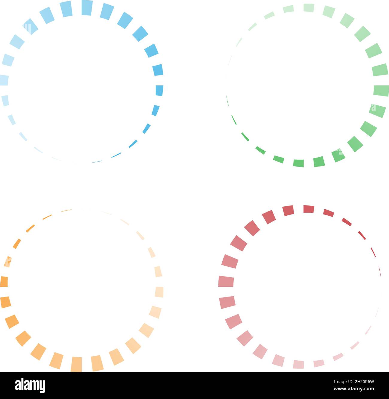Progress Steps Phases Indicator Preloader Buffer Shape Circle Circular Loading Icon