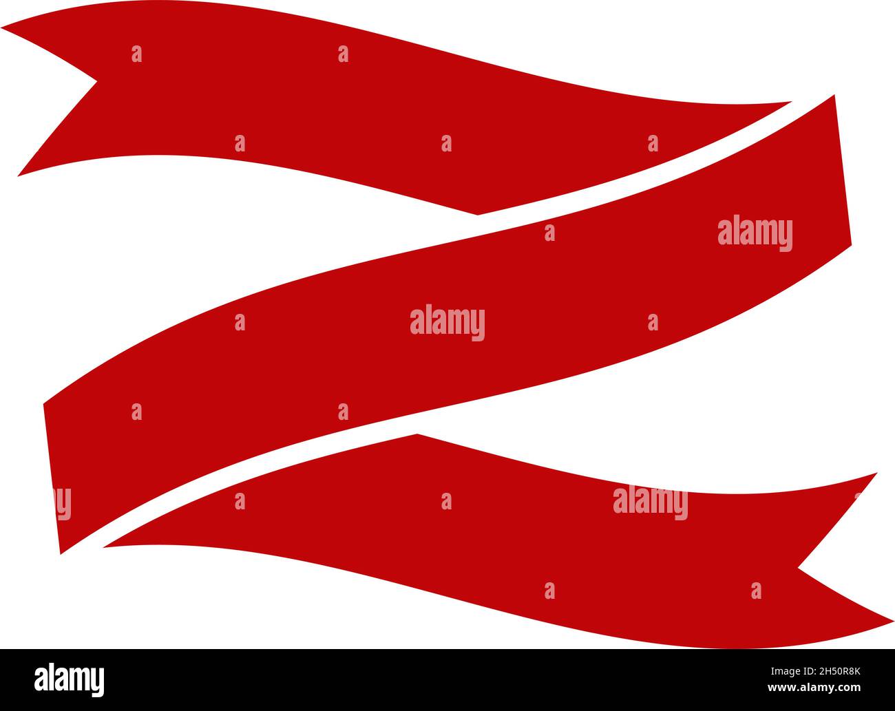 Banner, ribbon horizontal shape, design element - stock vector ...