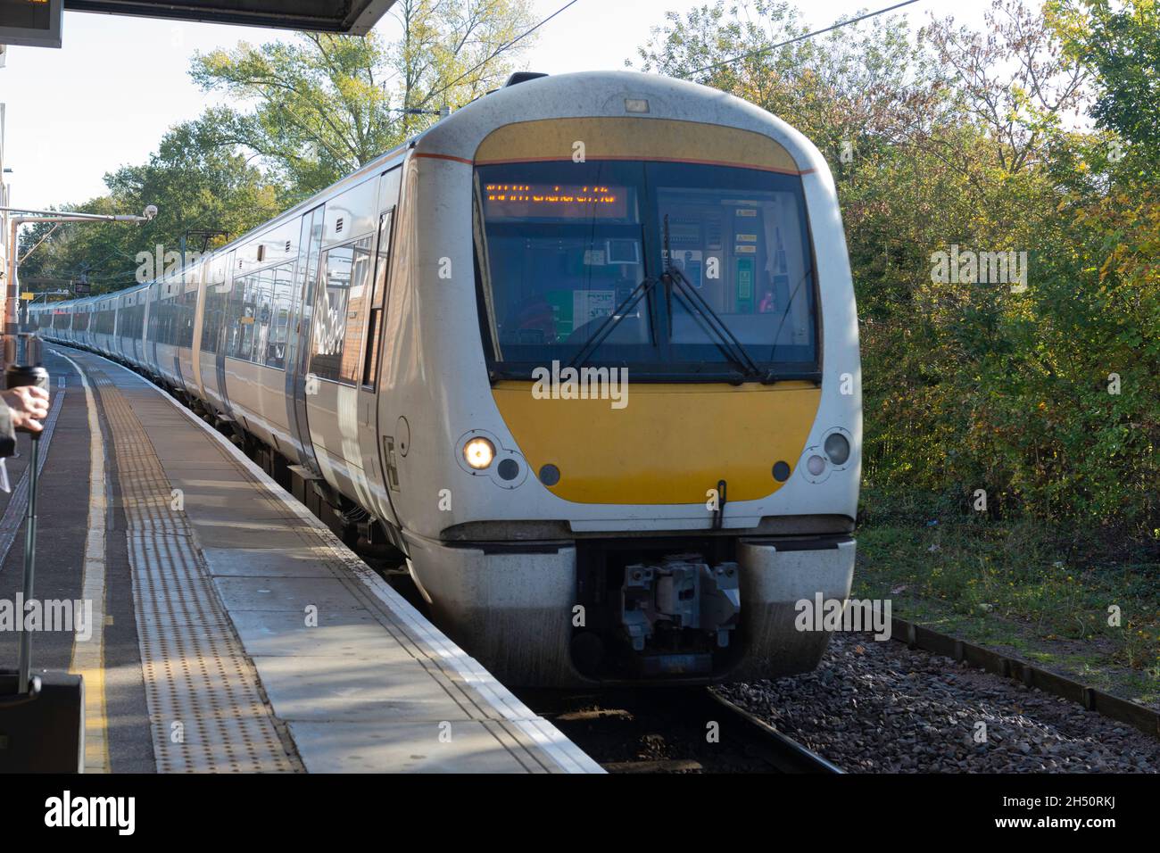 Public transport and railway service Stock Photo - Alamy