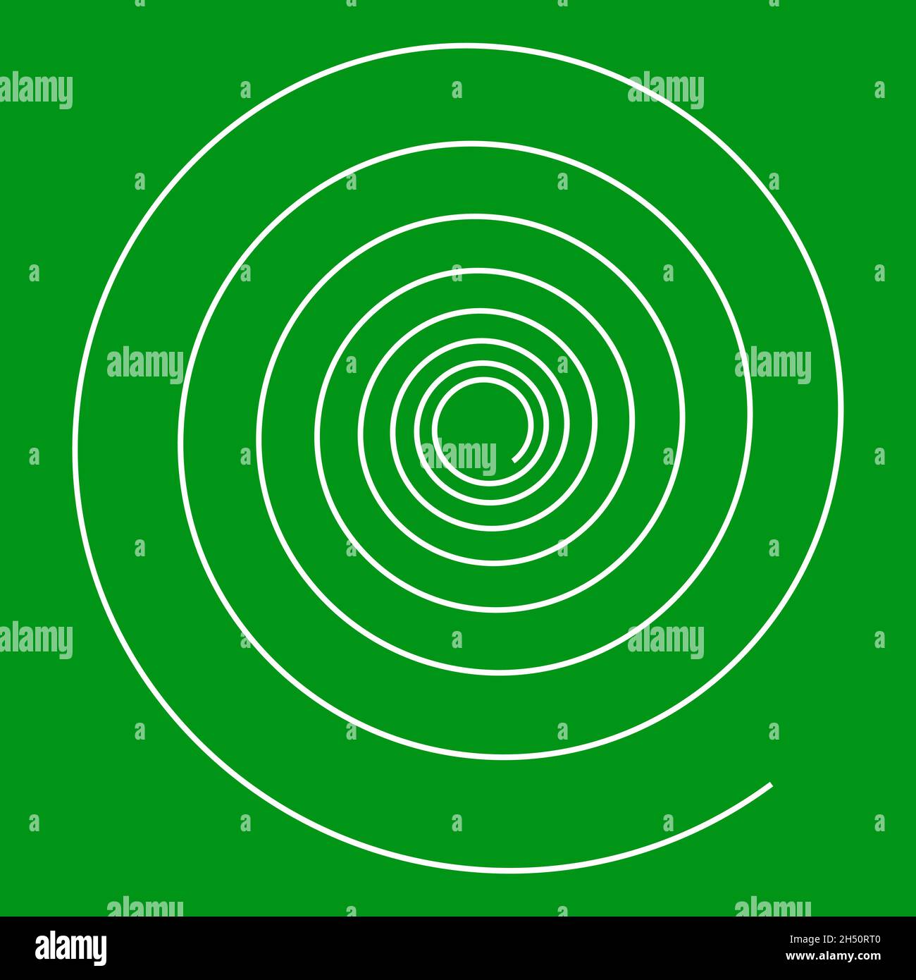 Spiral, swirl, twirl element. Bine, tendril shapes. Curly, curvy and ...
