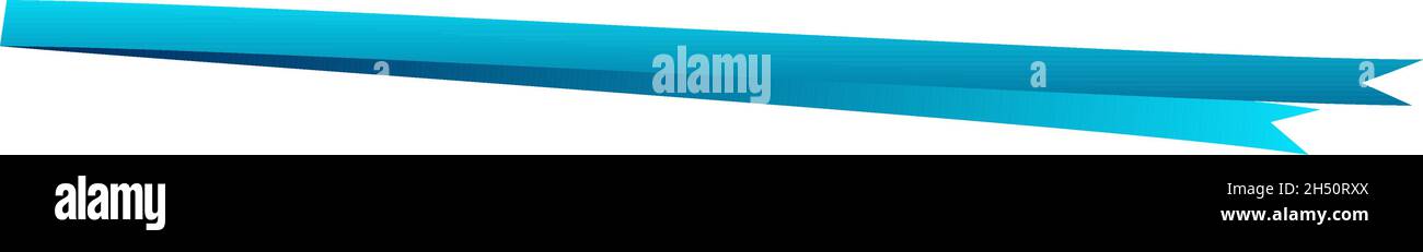 Banner, ribbon, bow illustration with blank and empty space - stock ...