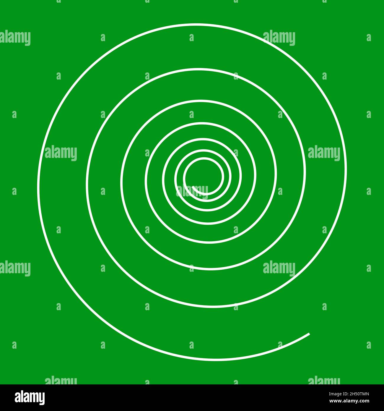 Spiral, swirl, twirl element. Bine, tendril shapes. Curly, curvy and ...