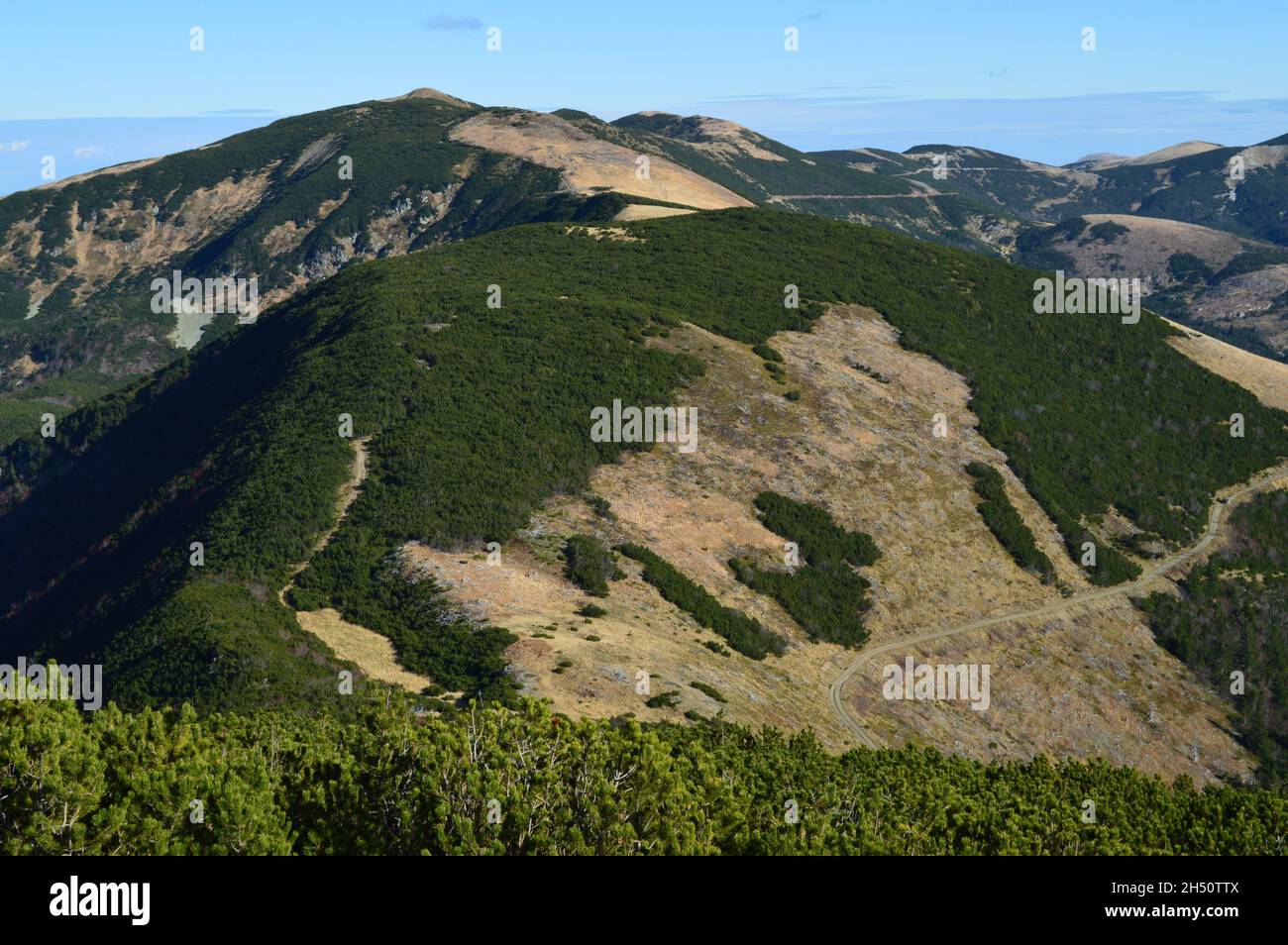 Hiking day on Vranica mountain, Bosna and Herzegovina Stock Photo - Alamy