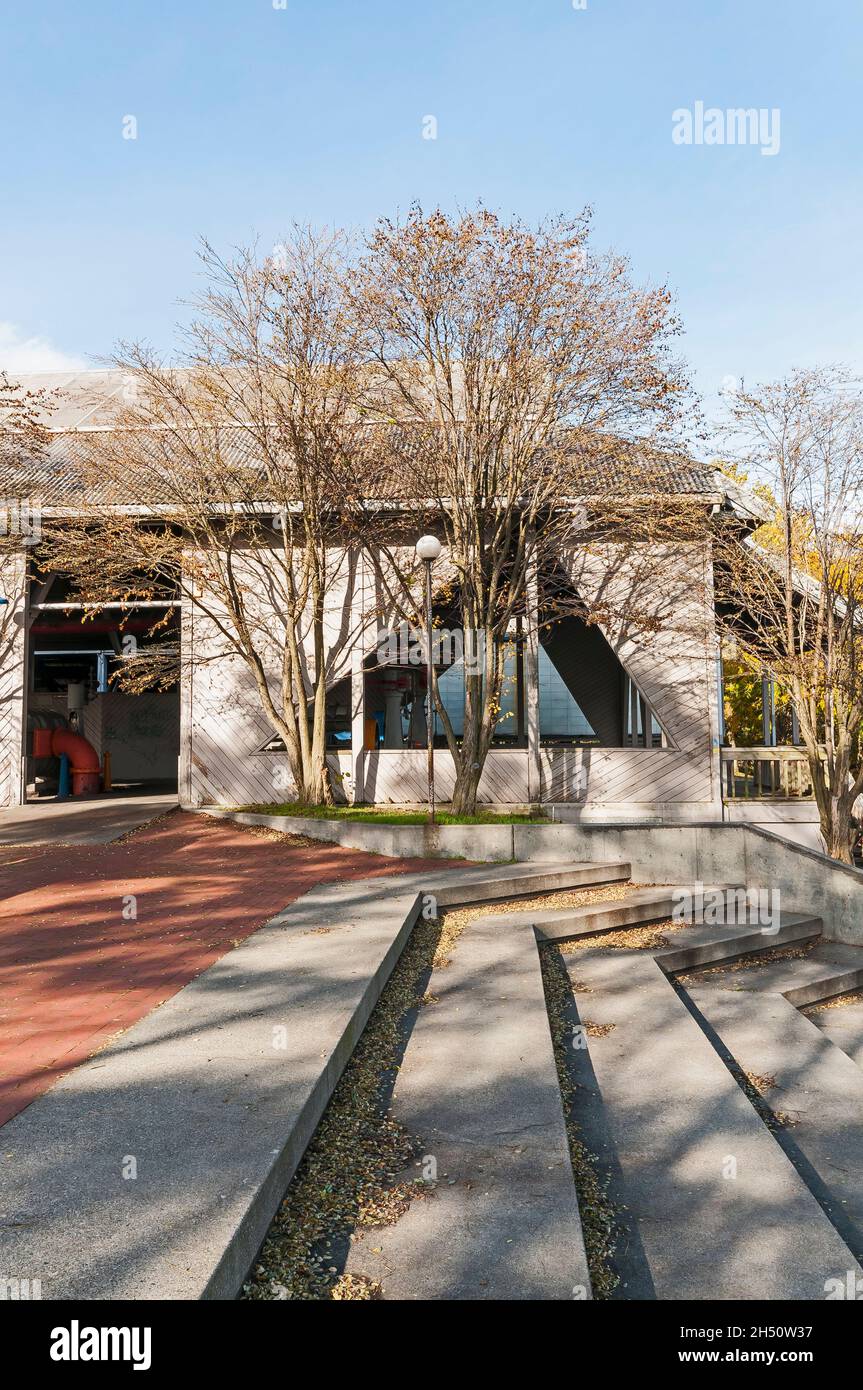 A building housing some of the machinery at the gasification plant at ...