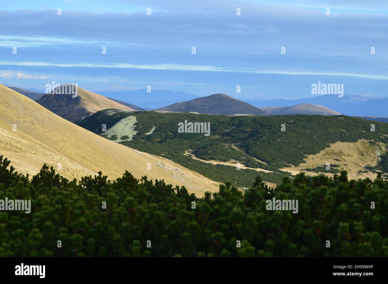 Hiking day on Vranica mountain, Bosna and Herzegovina Stock Photo - Alamy
