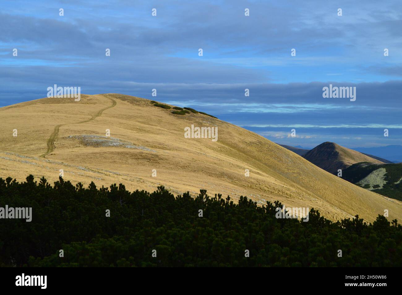 Hiking day on Vranica mountain, Bosna and Herzegovina Stock Photo - Alamy