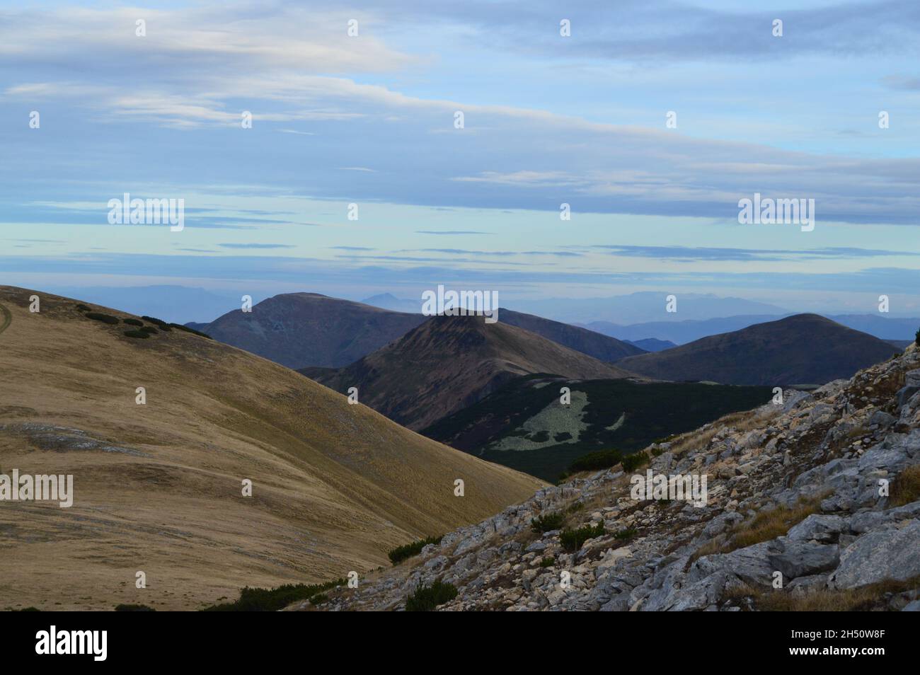 Hiking day on Vranica mountain, Bosna and Herzegovina Stock Photo - Alamy