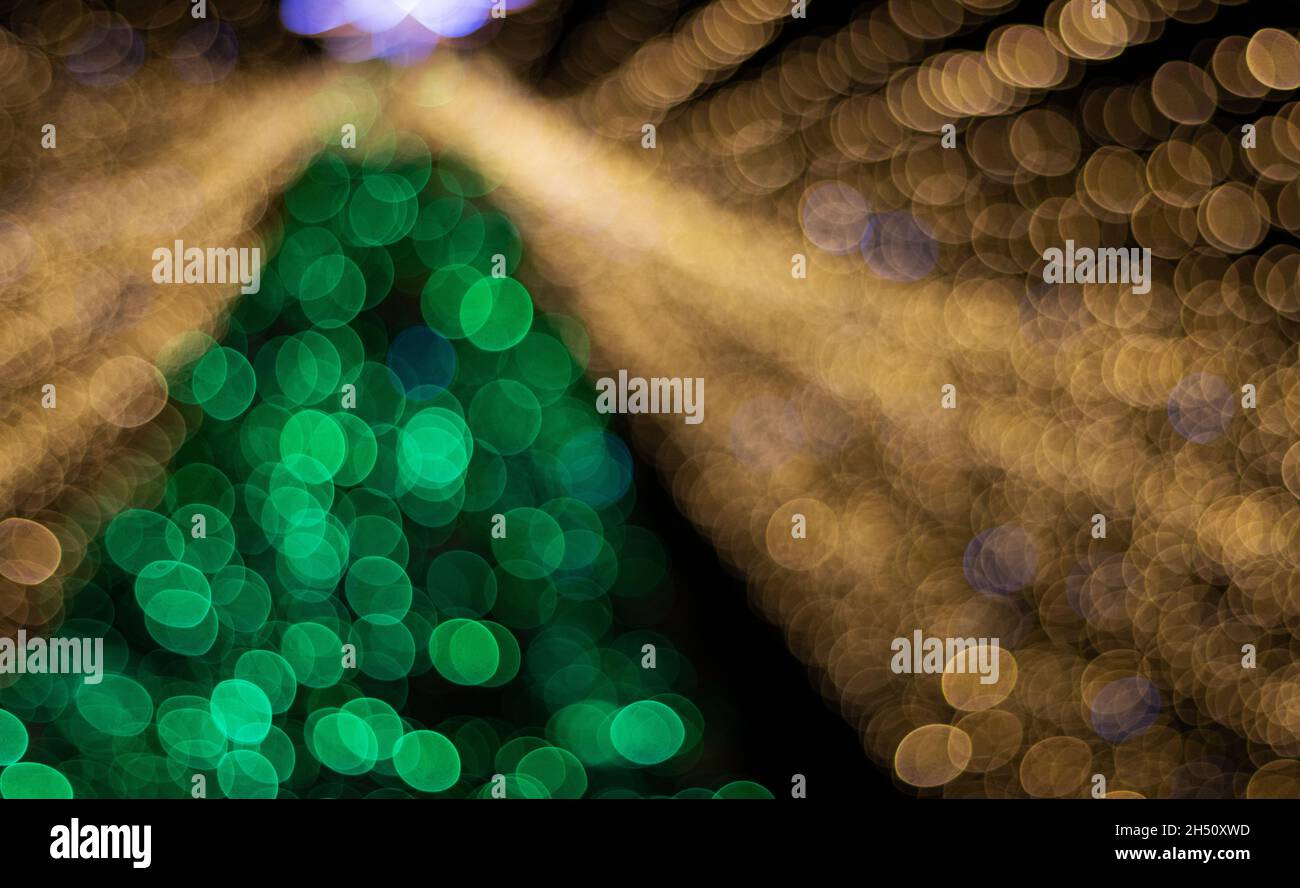 Beautiful christmas tree garlands hi-res stock photography and images ...