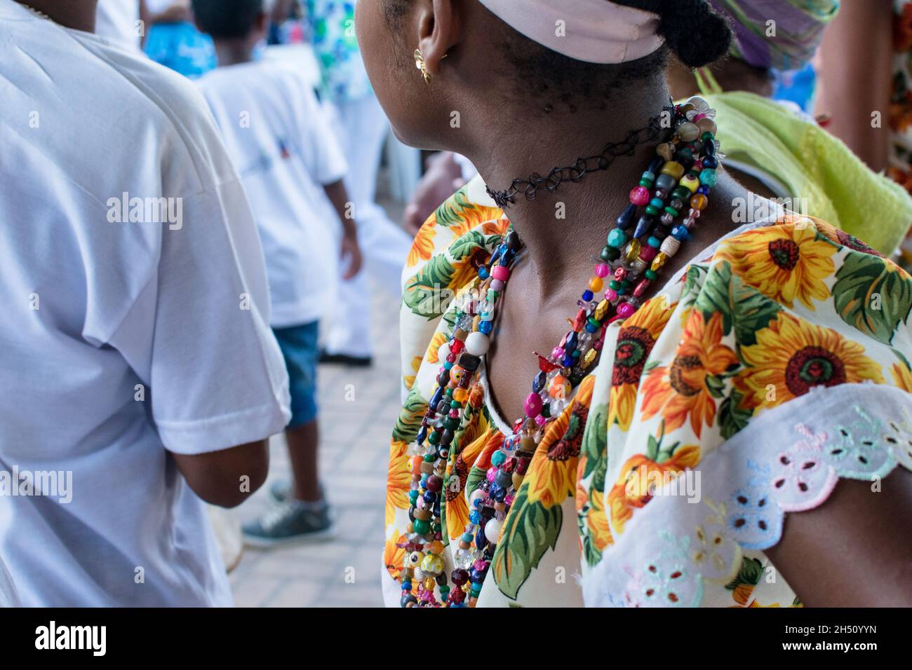 Saubara, Bahia, Brazil - November 14, 2015: Women dancing the ...
