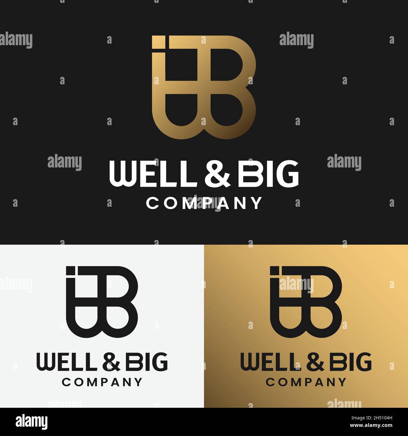 Well b Stock Vector Images - Alamy