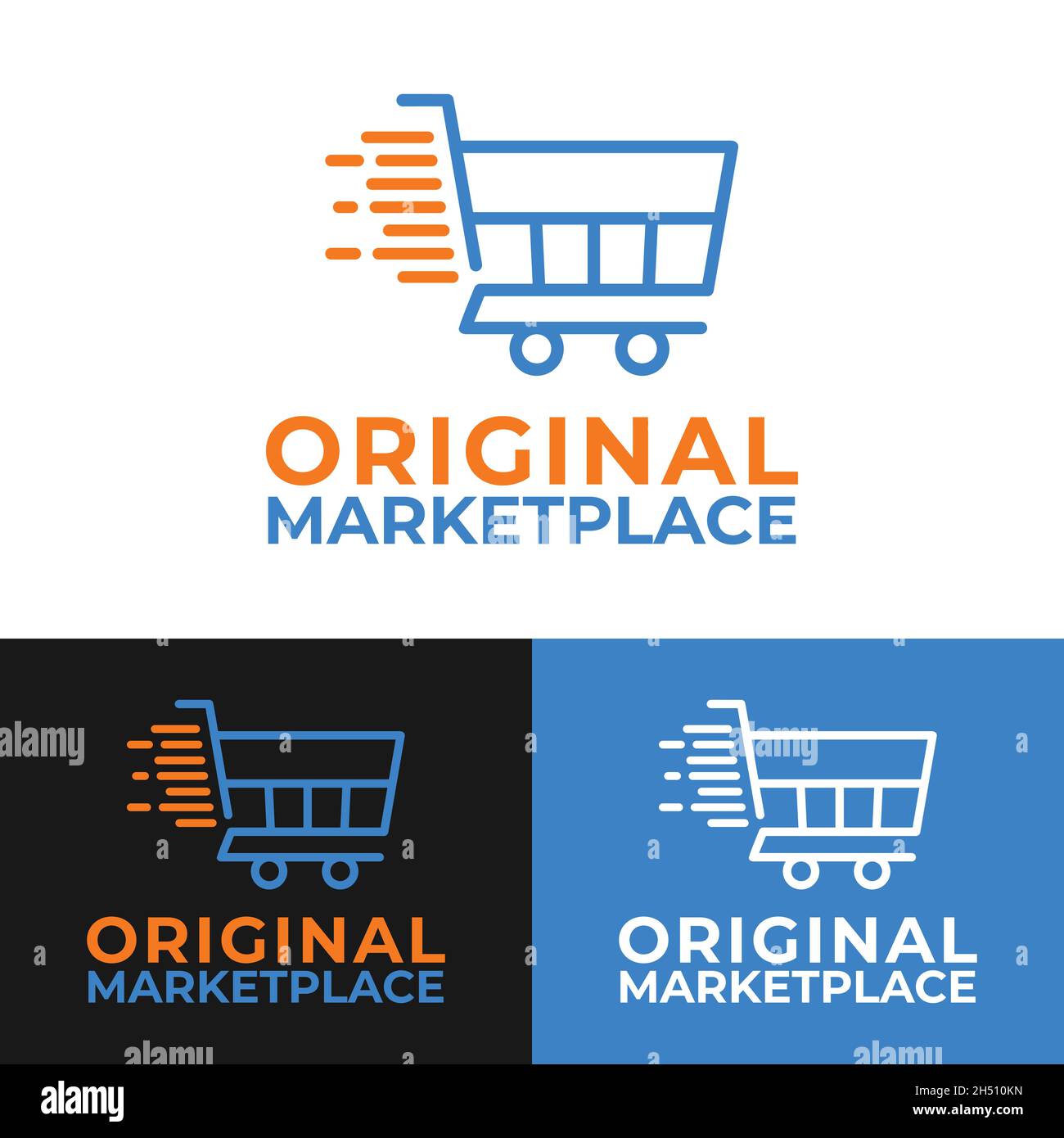 Shopping Cart Logo Design Template. Suitable for Online E Commerce ...